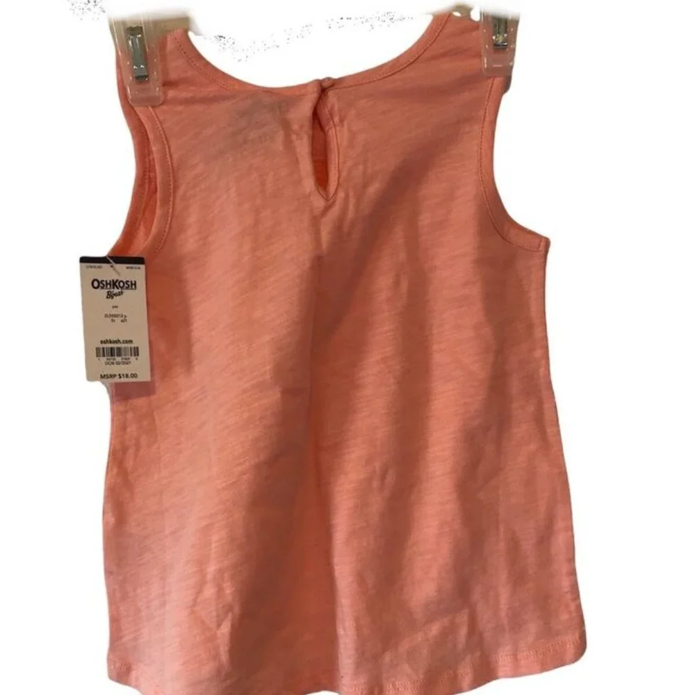 OshKosh B'gosh | Shirts & Tops | Oshkosh Bgosh Sleeveless Lace Shirt ...